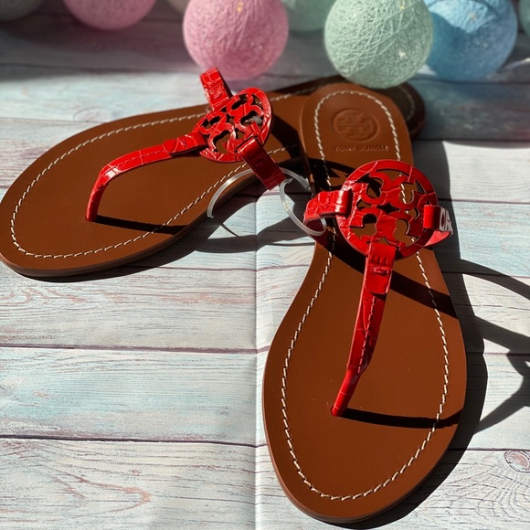 Tory Burch | Shoes | Tory Burch Gabriel Flat Thong Sandals | Poshmark